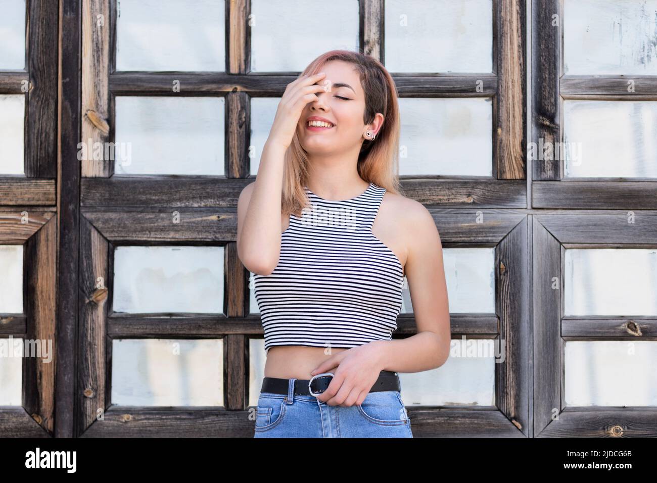 Girl fun fashion tumblr Stock Photo - Alamy