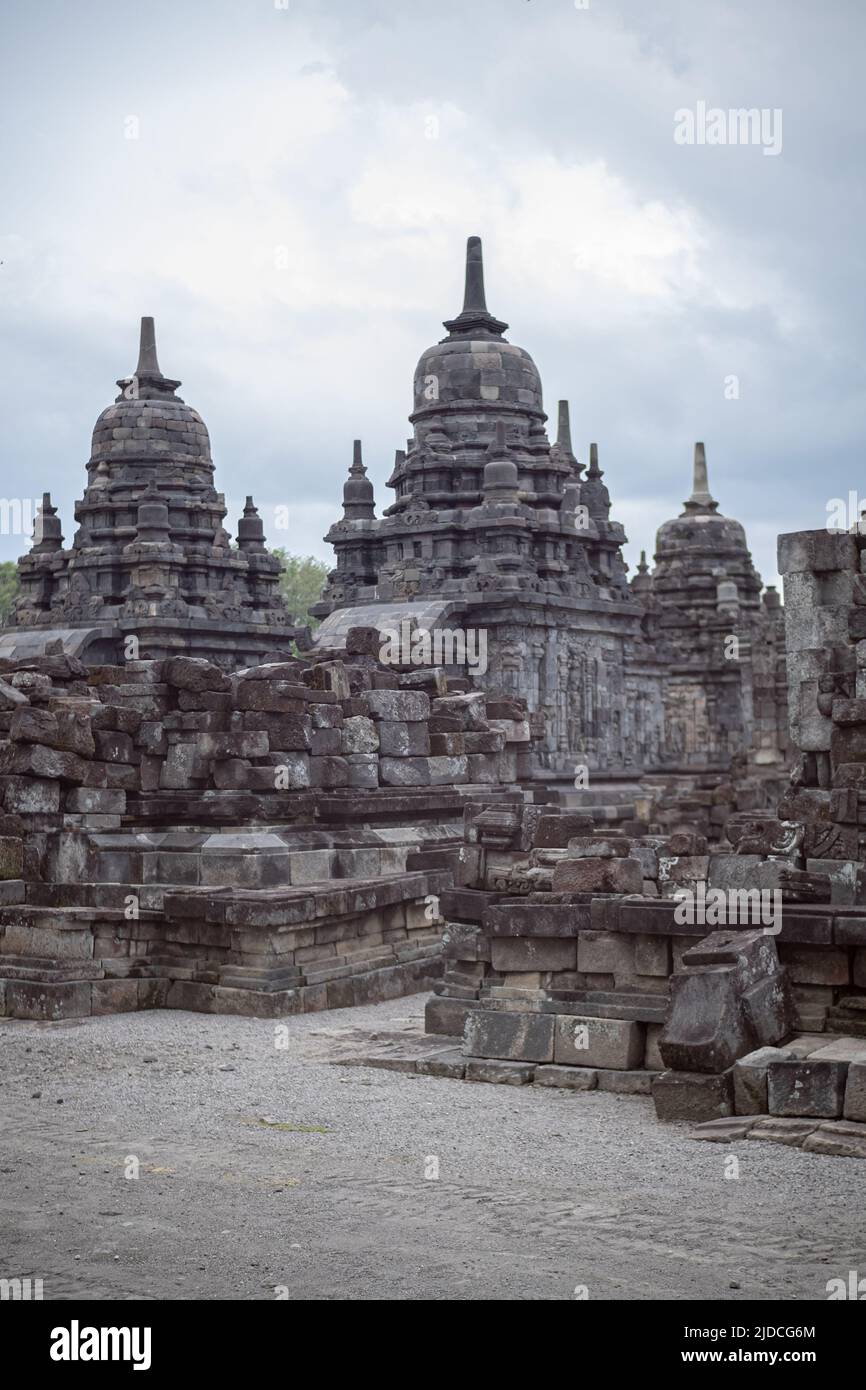 A complex of Sewu Temple in Central Java, Indonesia Stock Photo - Alamy