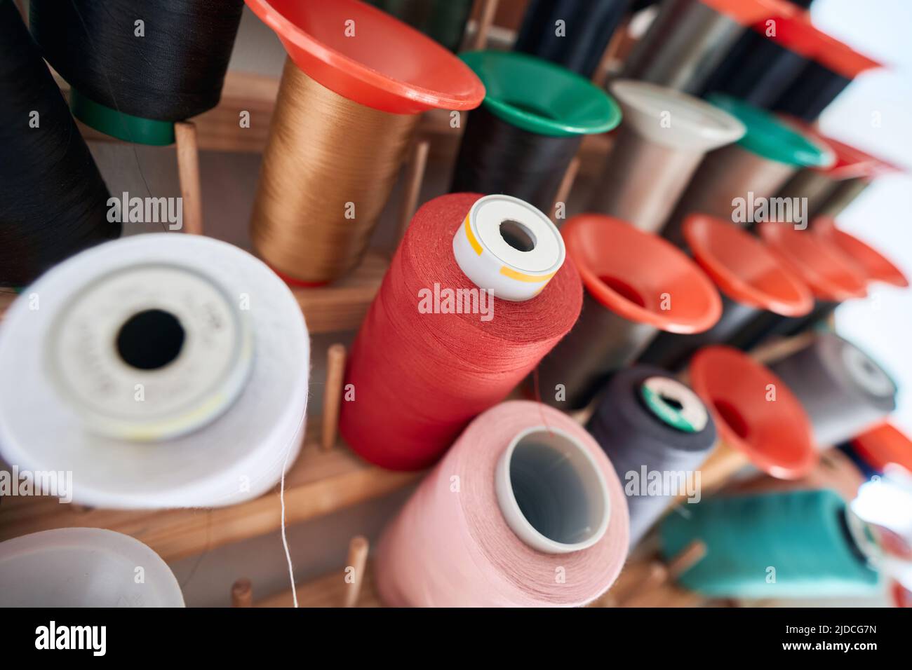 Spool holder hi-res stock photography and images - Alamy