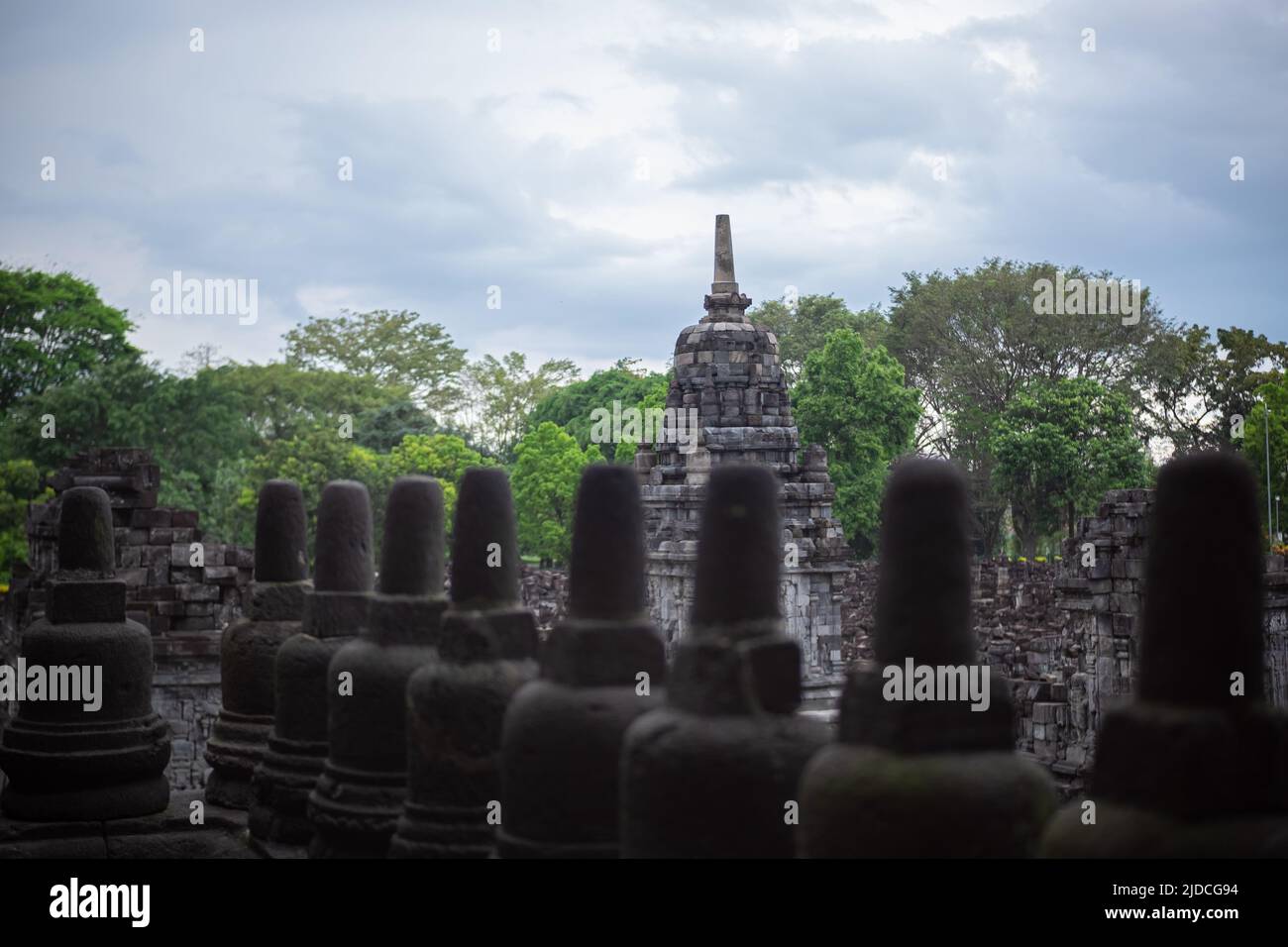 A complex of Sewu Temple in Central Java, Indonesia Stock Photo - Alamy