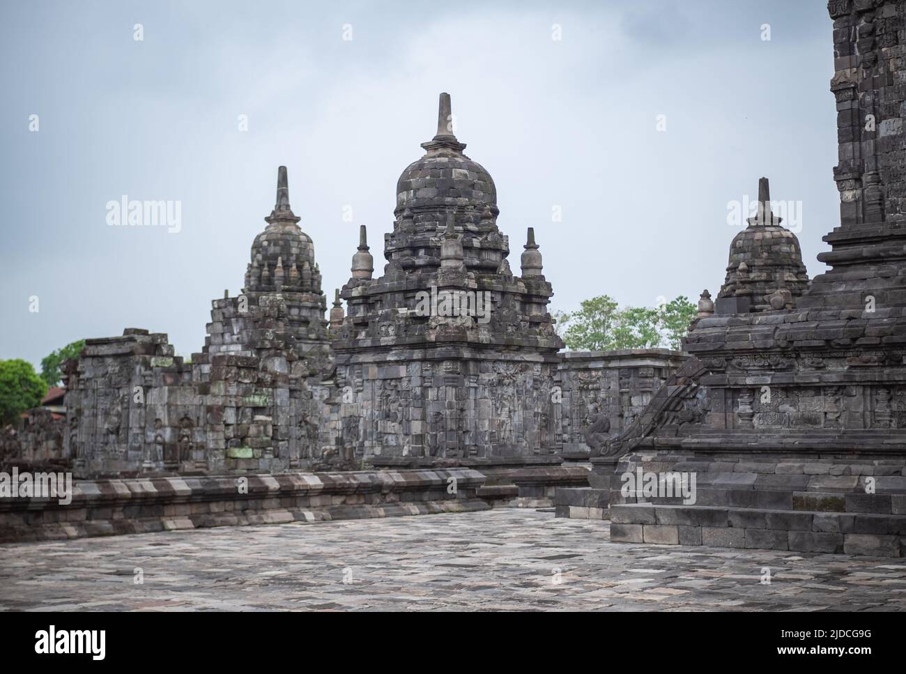 A complex of Sewu Temple in Central Java, Indonesia Stock Photo - Alamy
