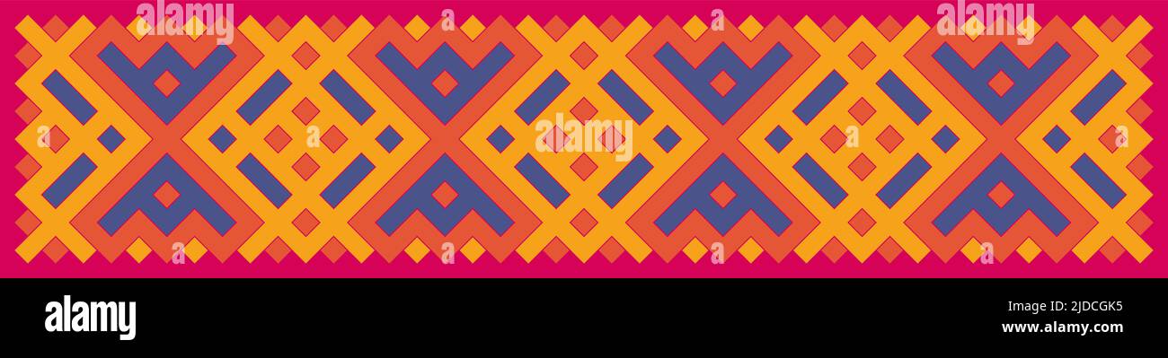 Random color rounded truchet tiling illustration Stock Vector Image ...