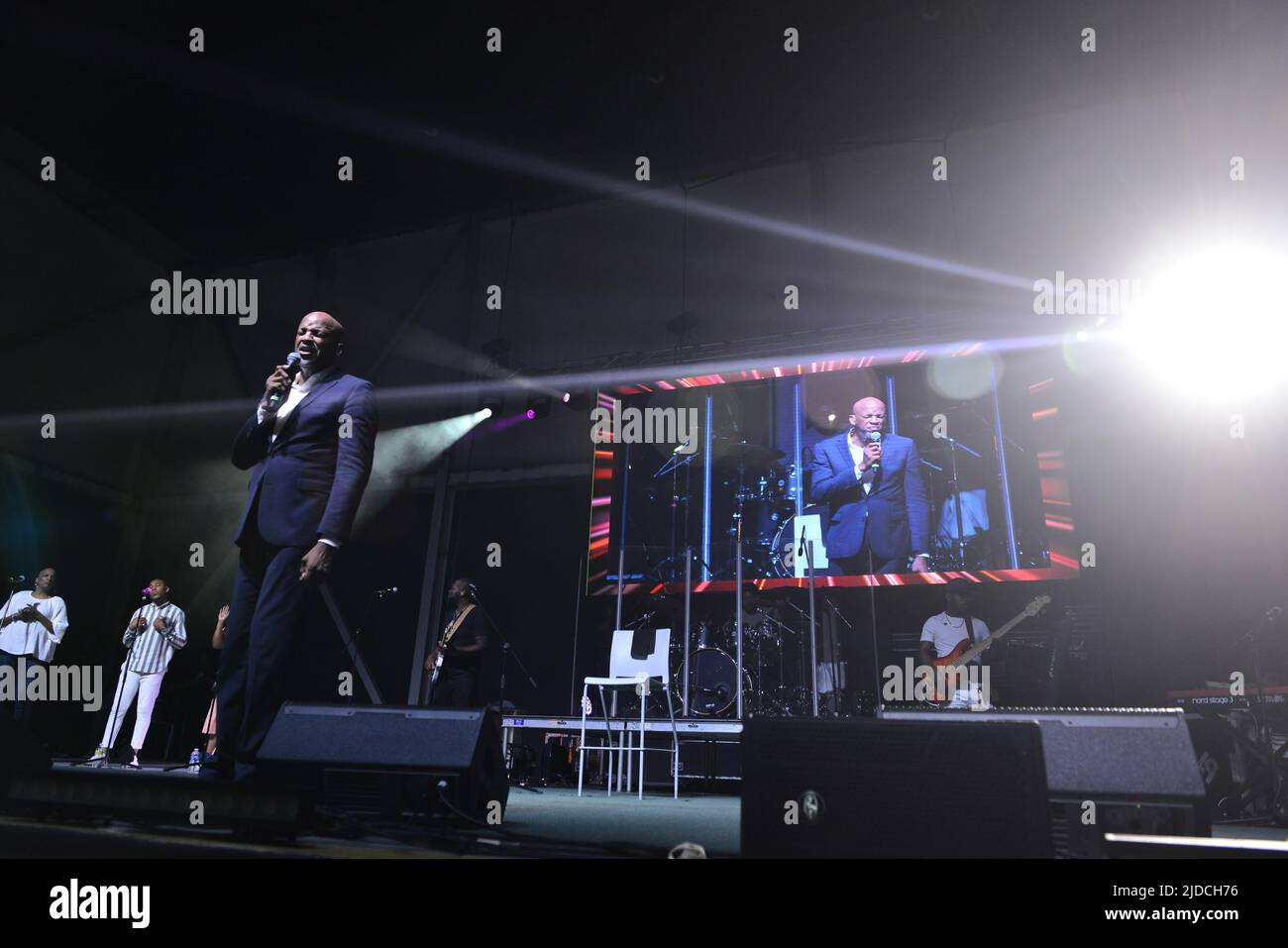 MIRAMAR, FL - JUNE 18: Yolanda Adams performs live on stage during A ...