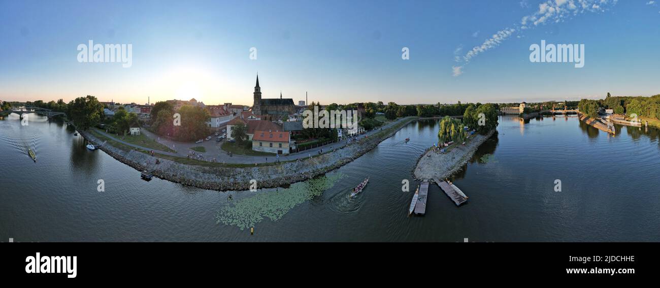 Ship on labe river hi-res stock photography and images - Alamy