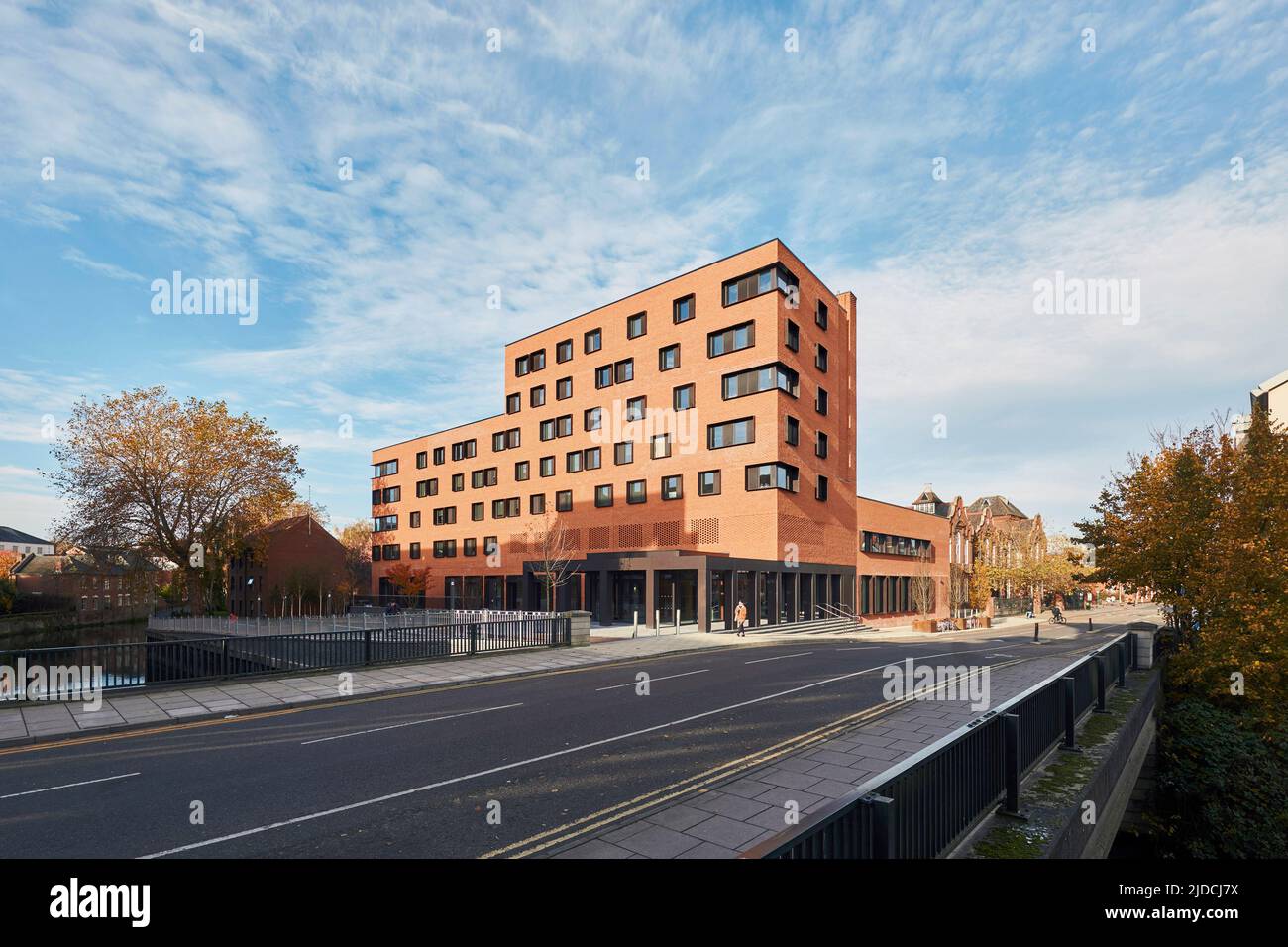 Duke street riverside norwich university of the arts hi-res stock ...