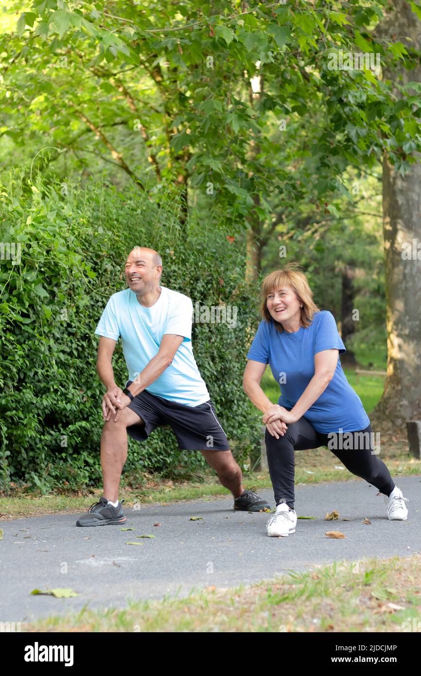 Tranquil activity exercise vertical hi-res stock photography and images ...