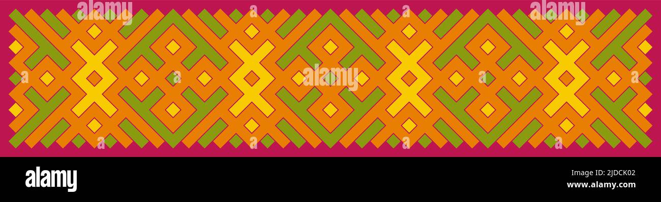 Random color rounded truchet tiling illustration Stock Vector Image ...