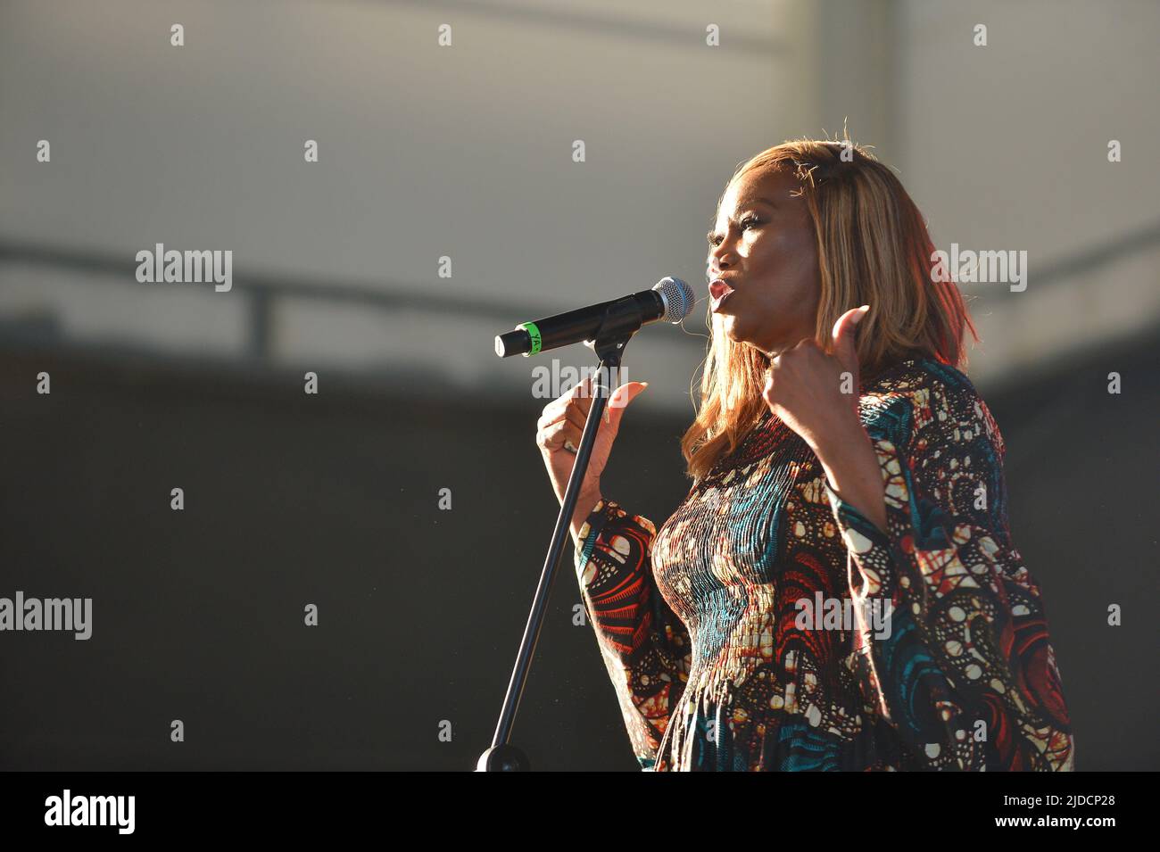 MIRAMAR, FL - JUNE 18: Yolanda Adams performs live on stage during A ...