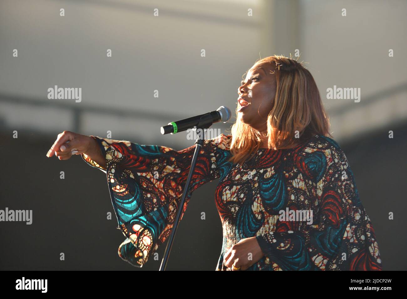 MIRAMAR, FL - JUNE 18: Yolanda Adams performs live on stage during A ...