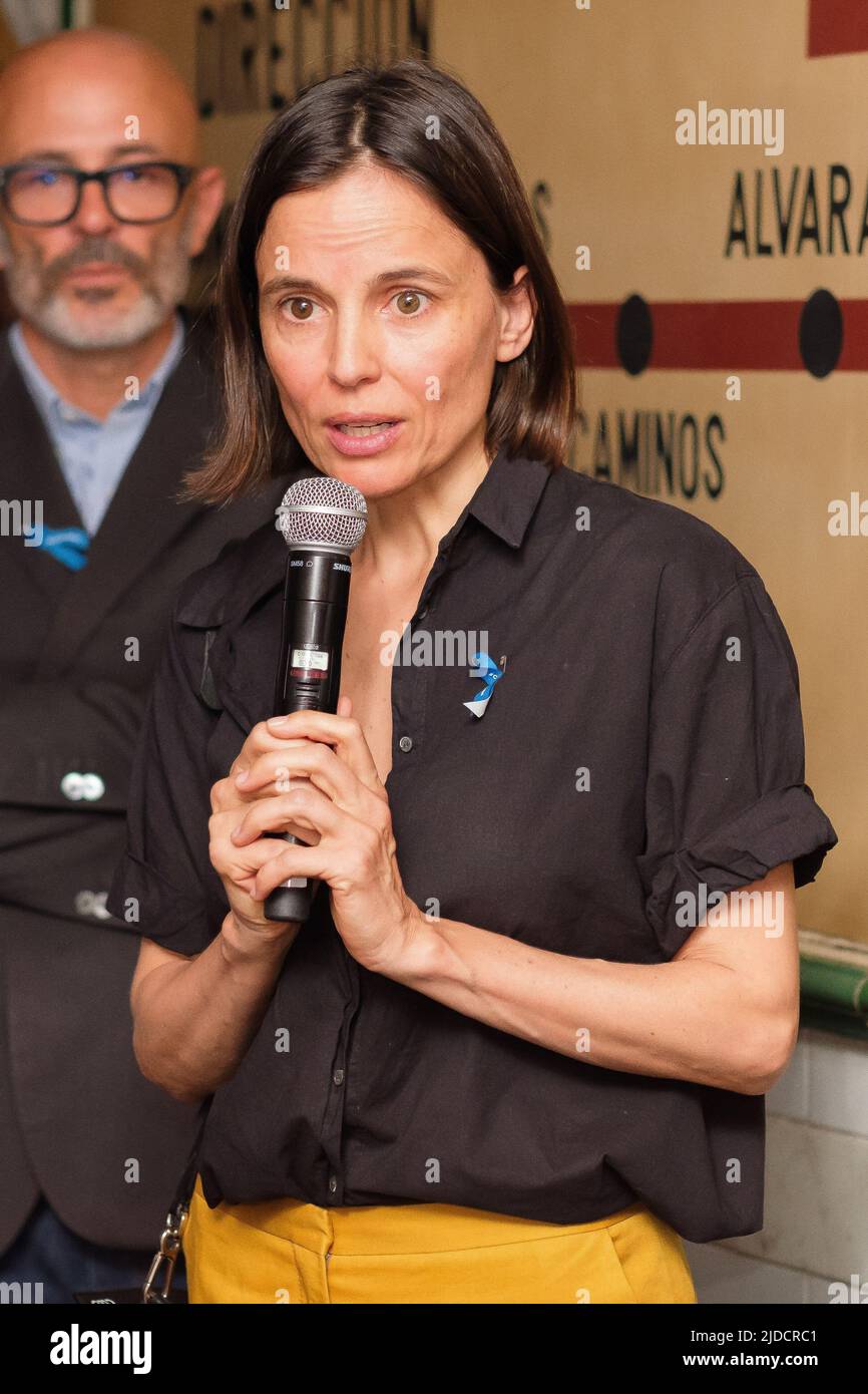 Madrid, Spain. 20th June, 2022. Actress Elena Anaya attends the ...