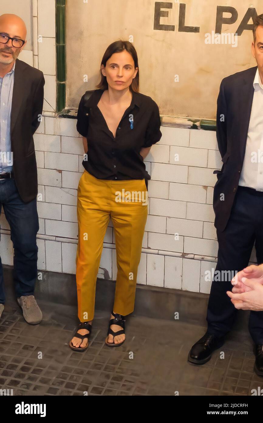Madrid, Spain. 20th June, 2022. Actress Elena Anaya attends the ...