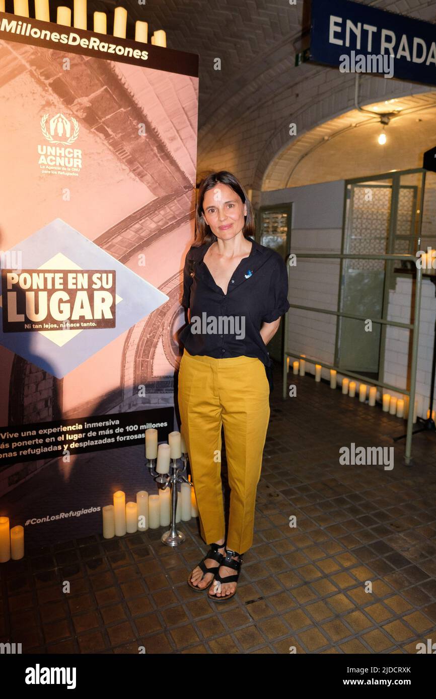 Madrid, Spain. 20th June, 2022. Actress Elena Anaya attends the ...