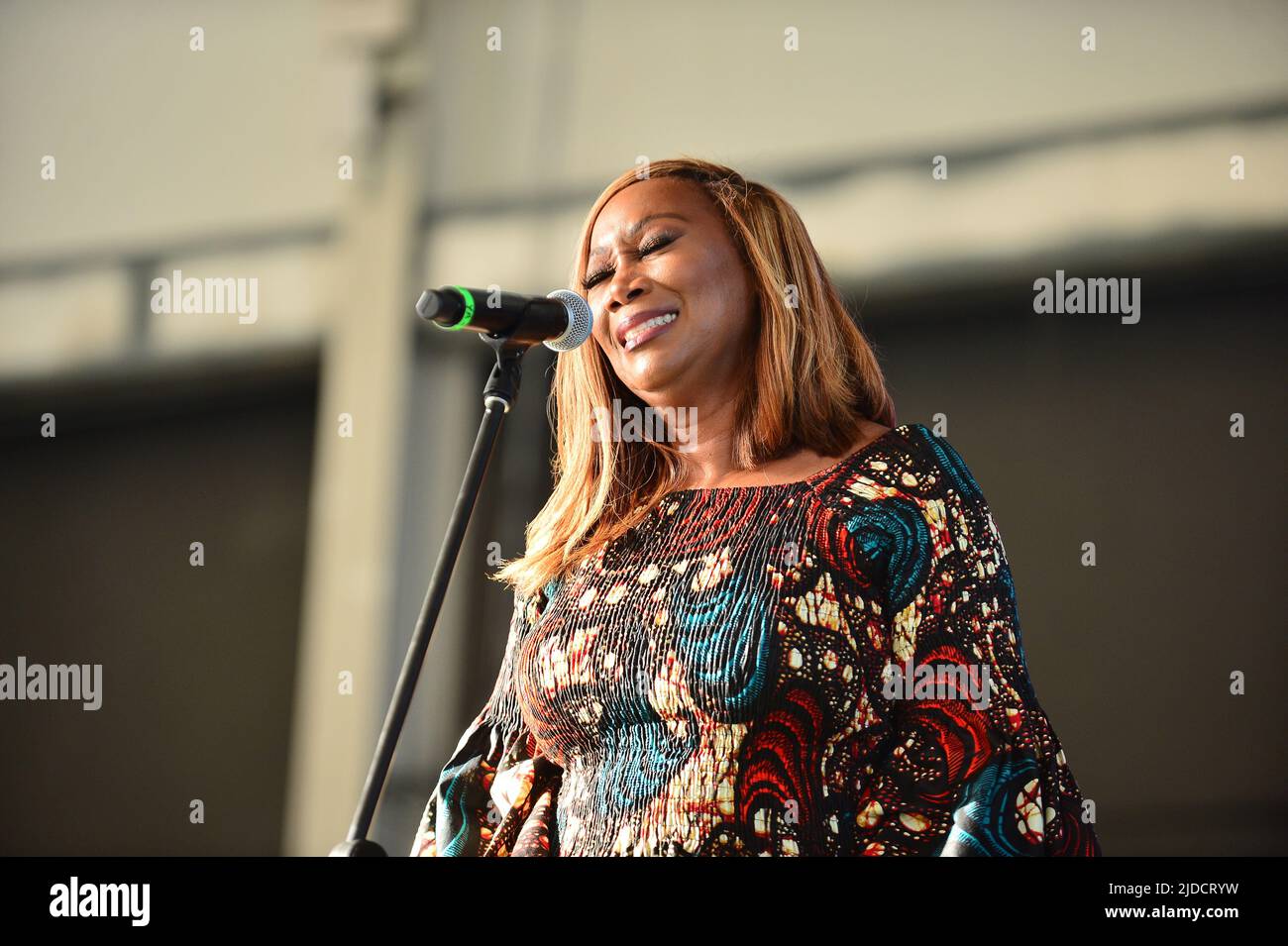 MIRAMAR, FL - JUNE 18: Yolanda Adams performs live on stage during A ...