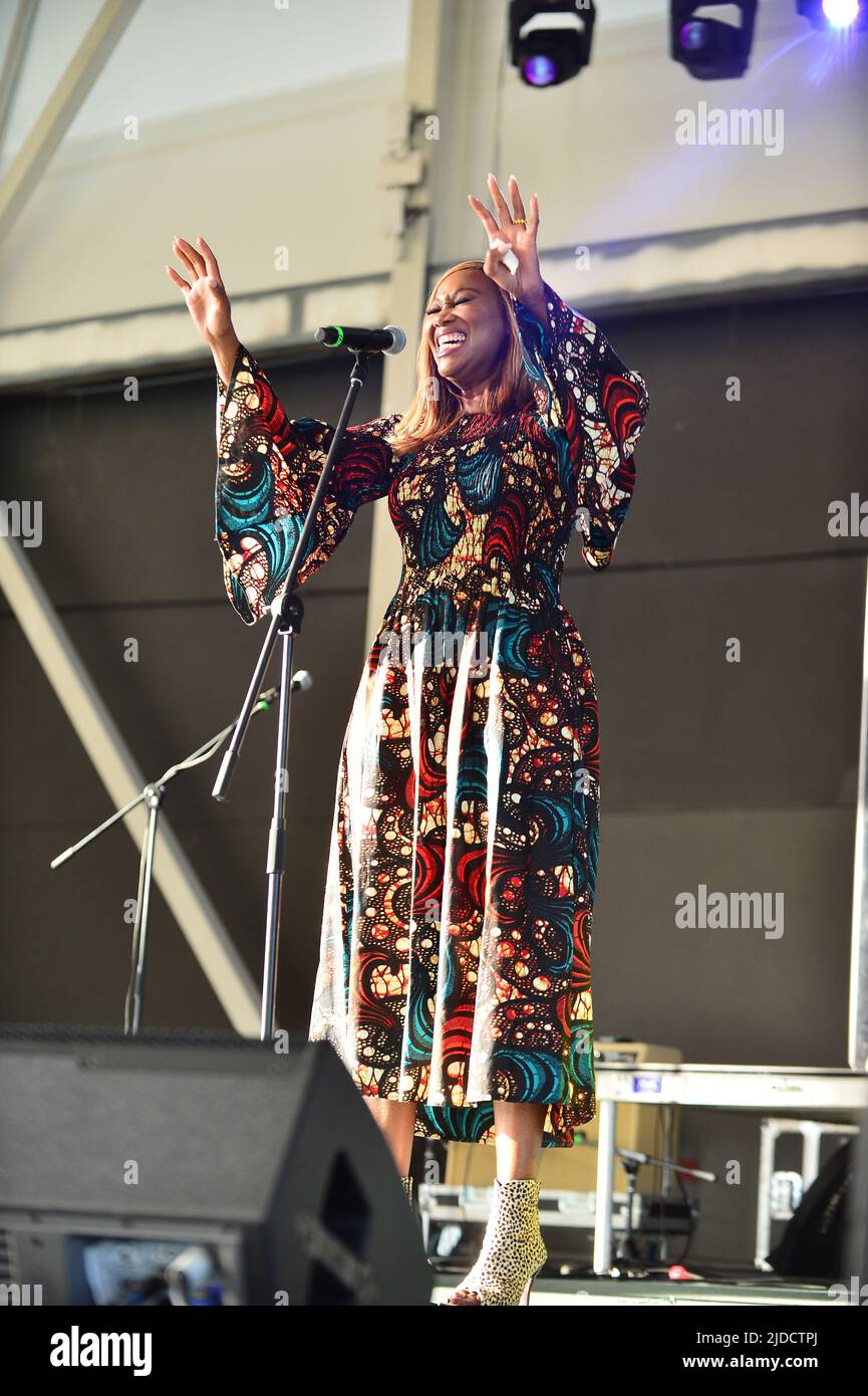MIRAMAR, FL - JUNE 18: Yolanda Adams performs live on stage during A ...