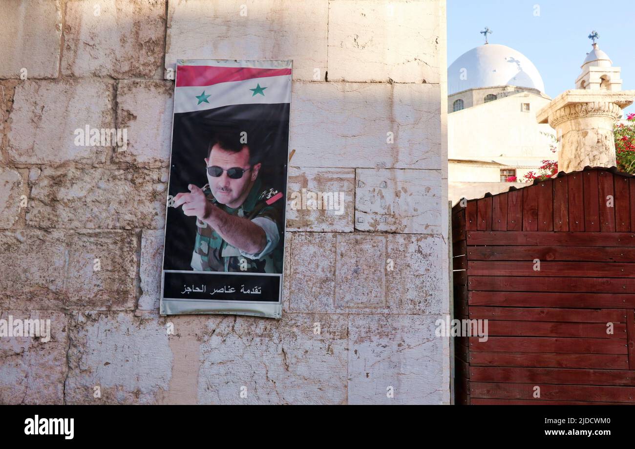 Bashar al assad poster hi-res stock photography and images - Alamy