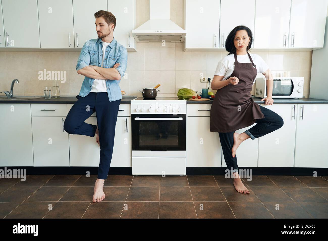 Ignoring one another hi-res stock photography and images - Alamy