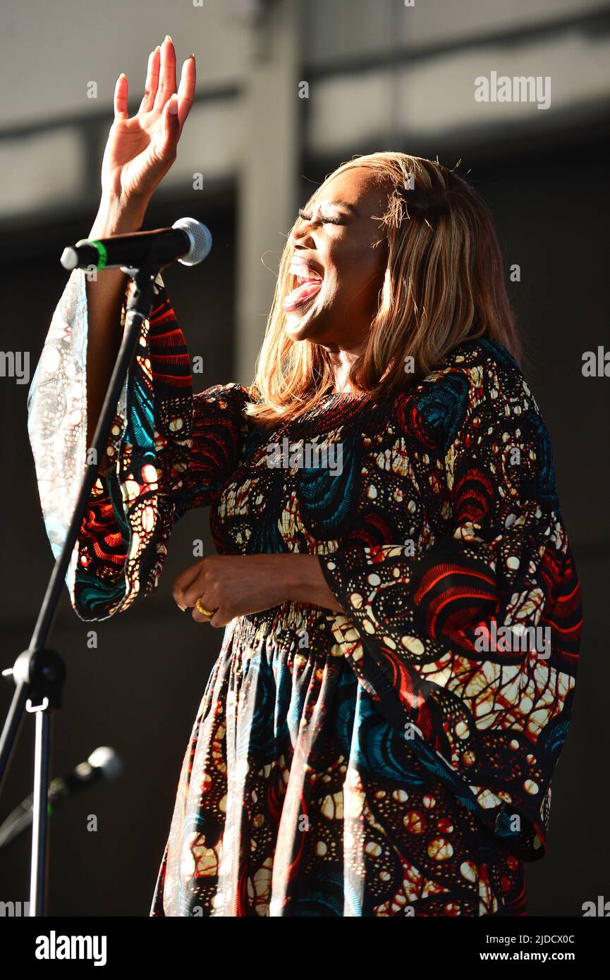MIRAMAR, FL - JUNE 18: Yolanda Adams performs live on stage during A ...