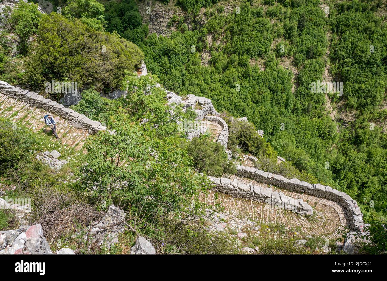 The Vradeto staircase or skala - an ancient and wonderfully engineered ...