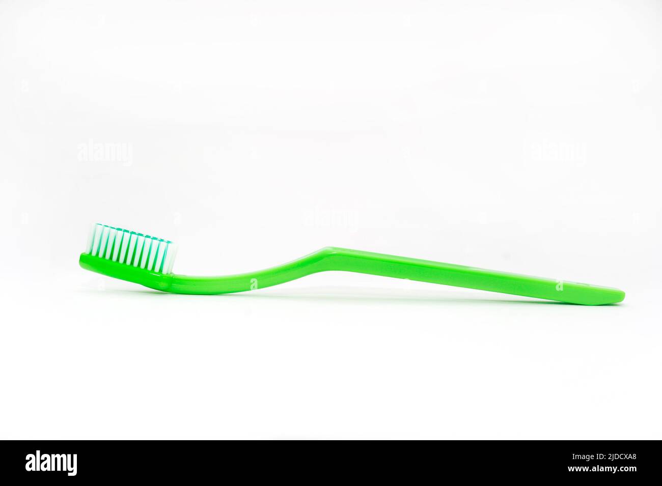 green toothbrush isolated Stock Photo - Alamy