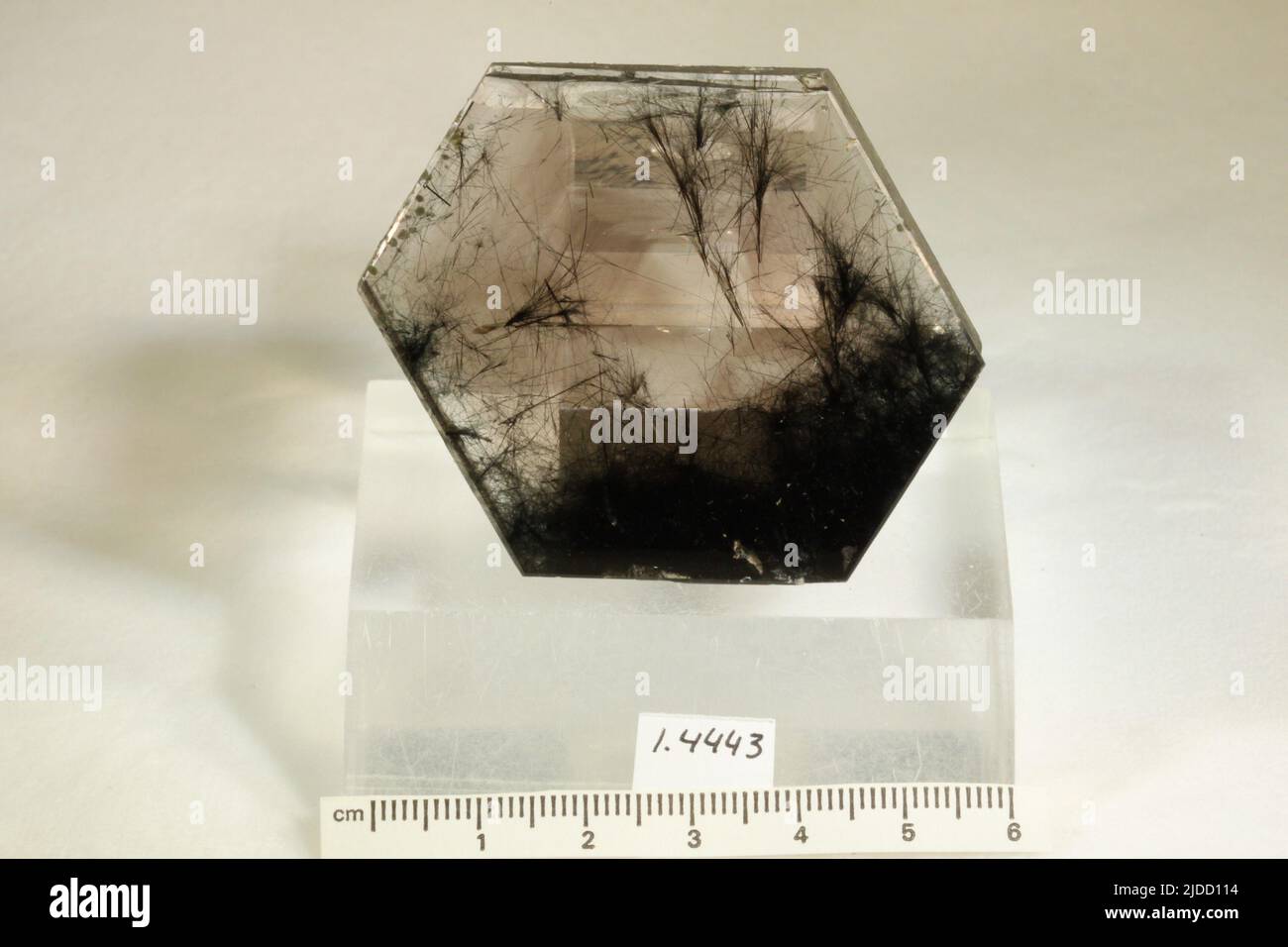 Quartz. minerals. North America; USA; Montana; Madison County Stock ...