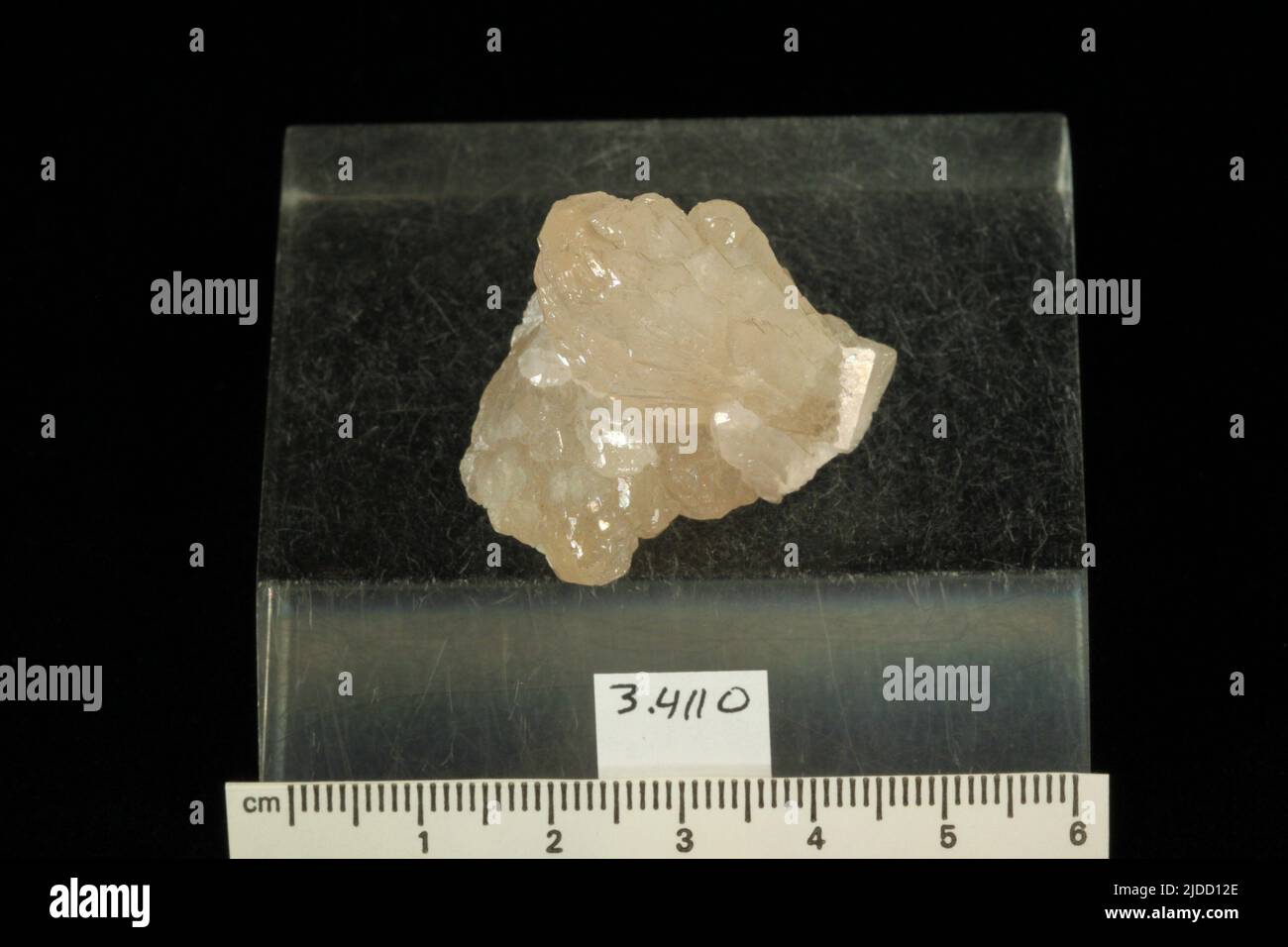 Strontianite. minerals. Europe; Germany; Harz, Silbernaal Stock Photo ...