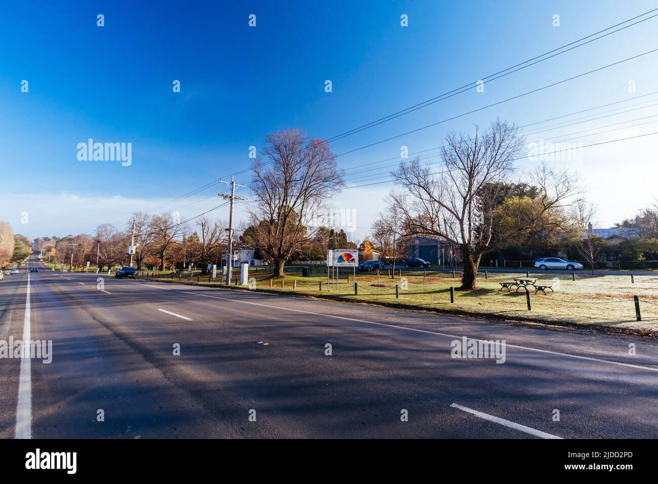 Malmsbury Main Street in Victoria Australia Stock Photo - Alamy