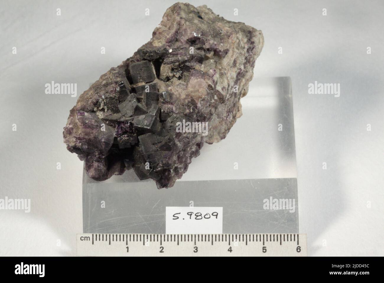 Blue john stone mineral hi-res stock photography and images - Alamy