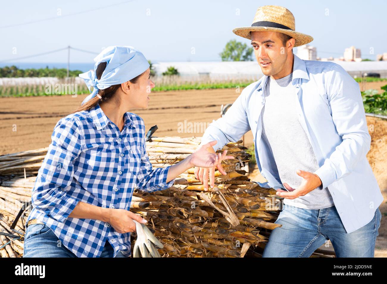 Two german male farmers hi-res stock photography and images - Alamy