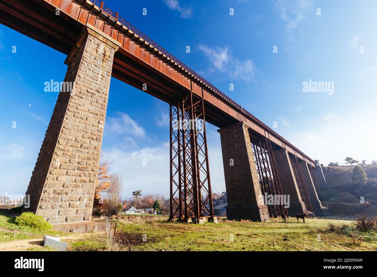Taradale Railway Viaduct in Victoria Australia Stock Photo - Alamy