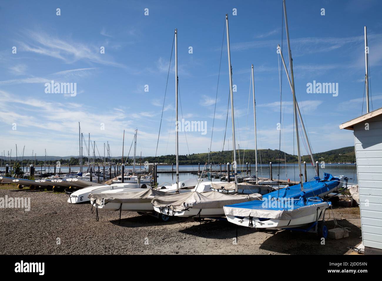 Yachts at Rhu Marina on the Gareloch, Nr Helensburgh, Scotland Stock ...