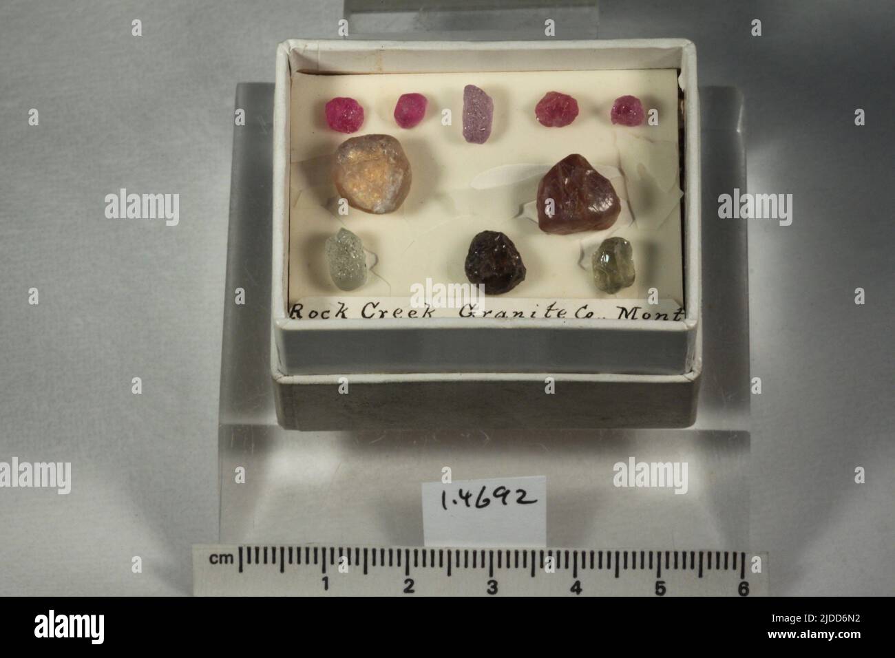 Corundum. minerals. North America; USA; Montana; Granite County; Rock ...