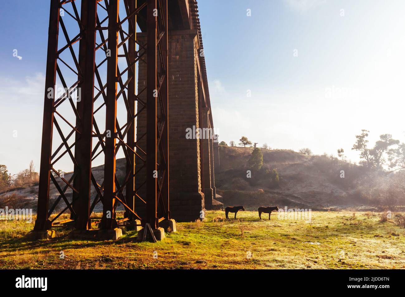 Taradale Railway Viaduct in Victoria Australia Stock Photo - Alamy