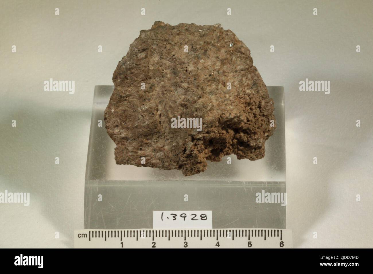 Tridymite. minerals. Europe; Germany; Rhine, Drachenfels Stock Photo ...