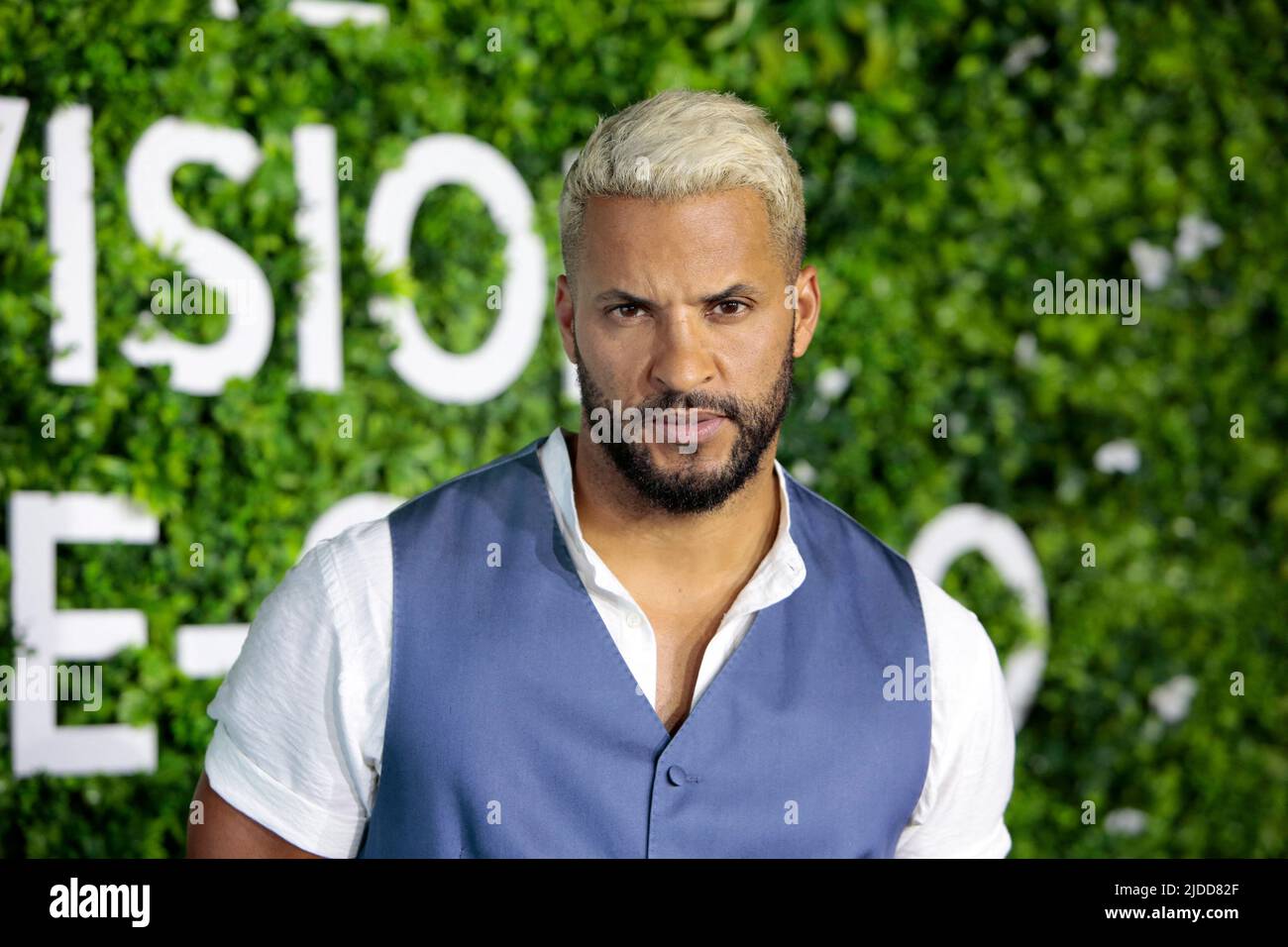 Monaco. 20th June, 2022. Actor Ricky Whittle during a photocall as part ...