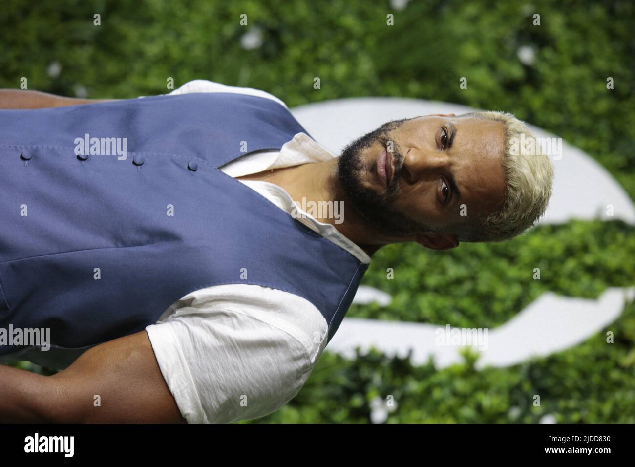 Monaco. 20th June, 2022. Actor Ricky Whittle during a photocall as part ...