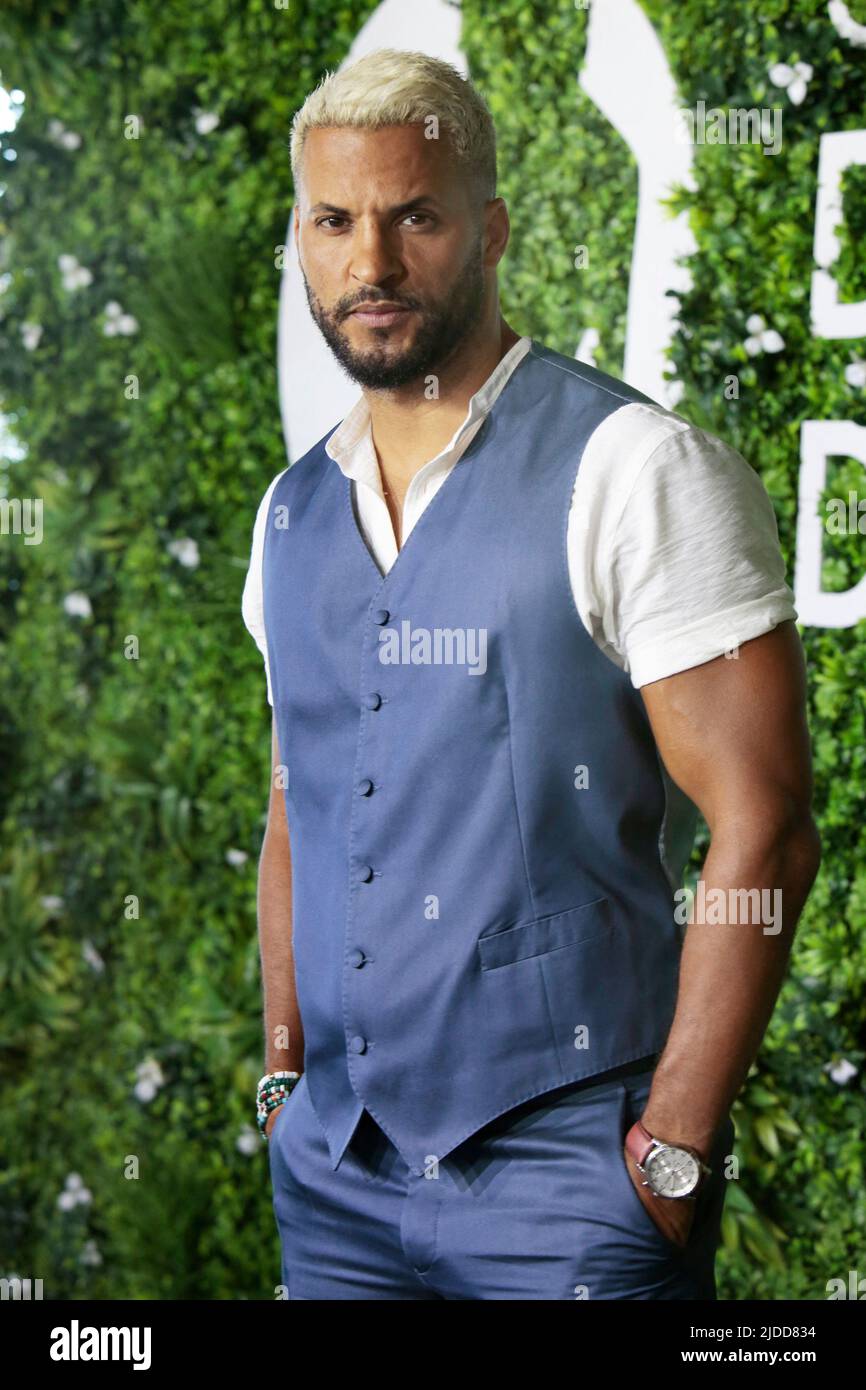 Monaco. 20th June, 2022. Actor Ricky Whittle during a photocall as part ...