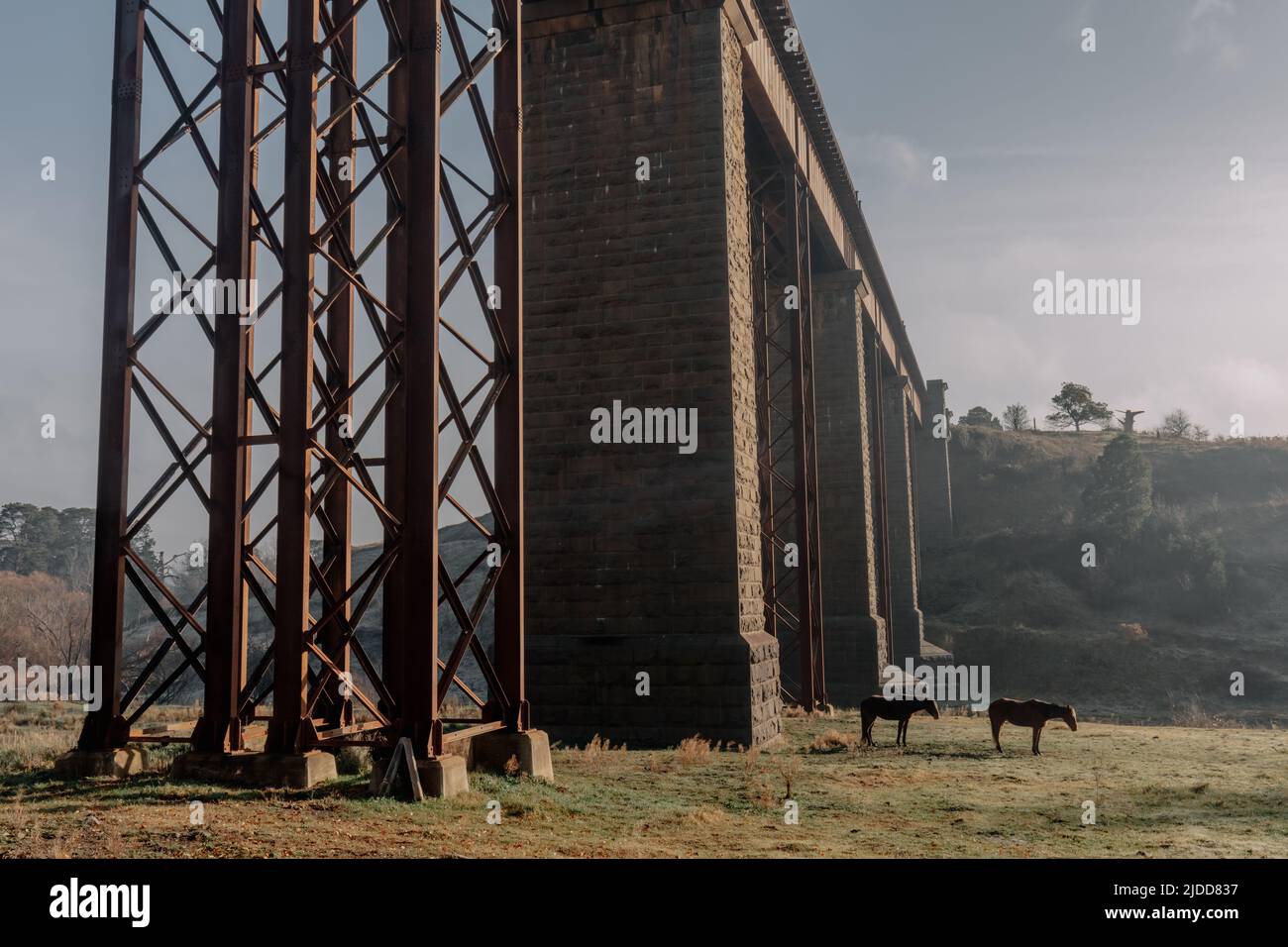 Taradale Railway Viaduct in Victoria Australia Stock Photo - Alamy