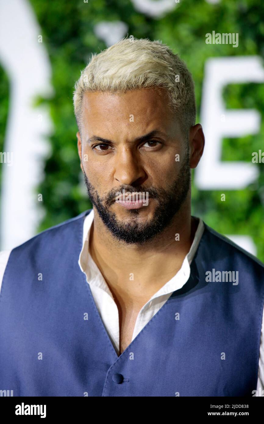 Monaco. 20th June, 2022. Actor Ricky Whittle during a photocall as part ...