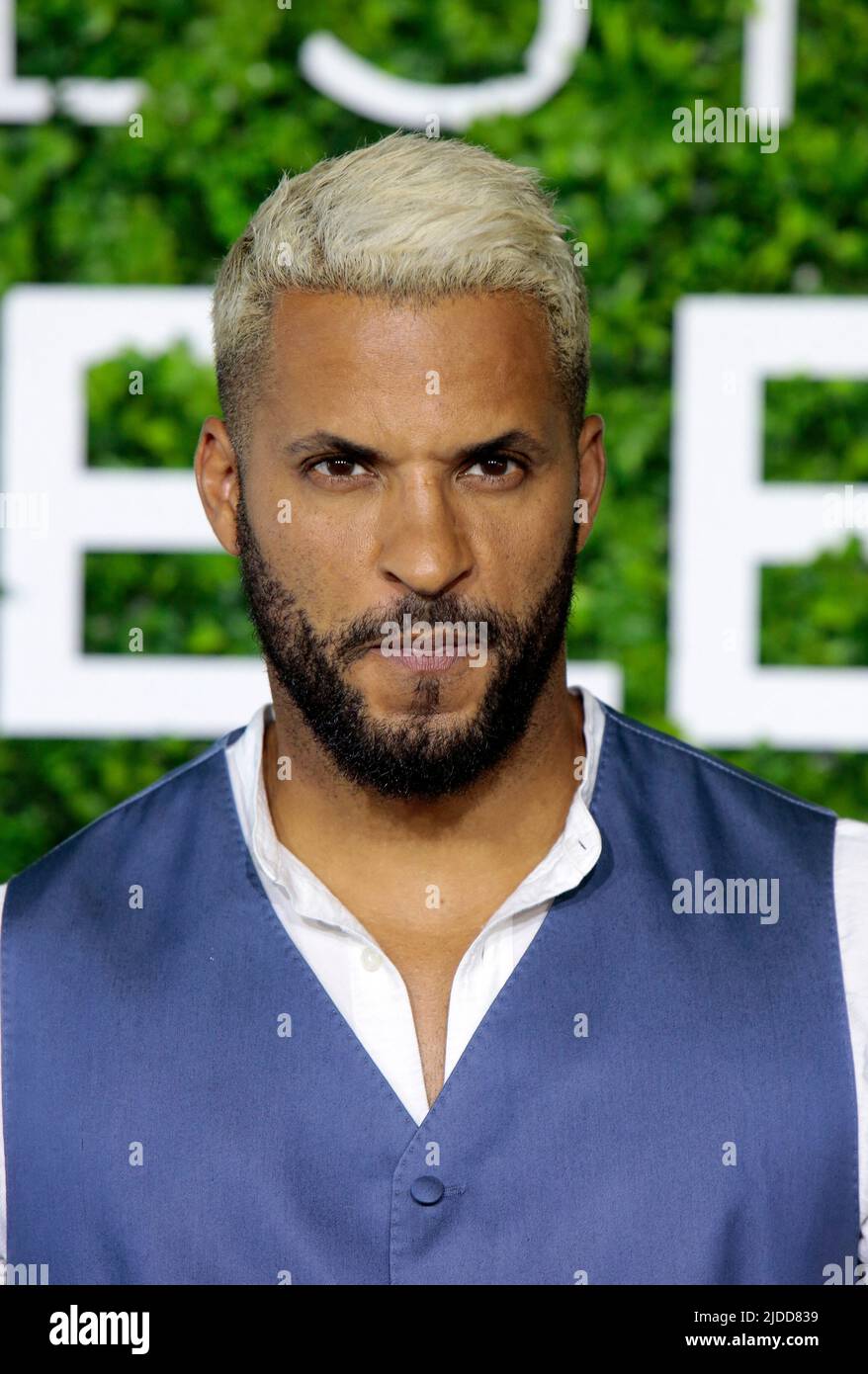 Monaco. 20th June, 2022. Actor Ricky Whittle during a photocall as part ...