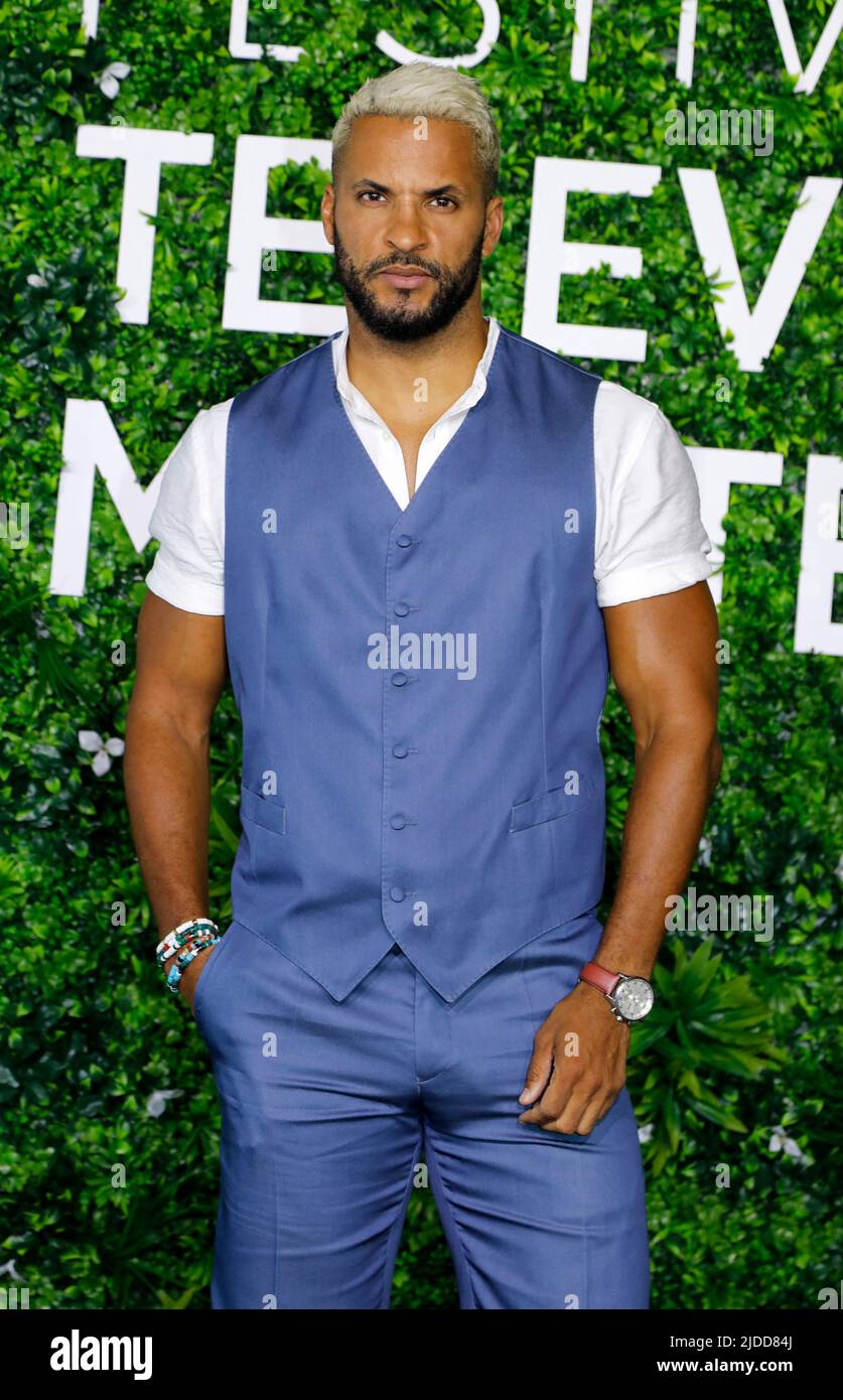 Monaco. 20th June, 2022. Actor Ricky Whittle during a photocall as part ...