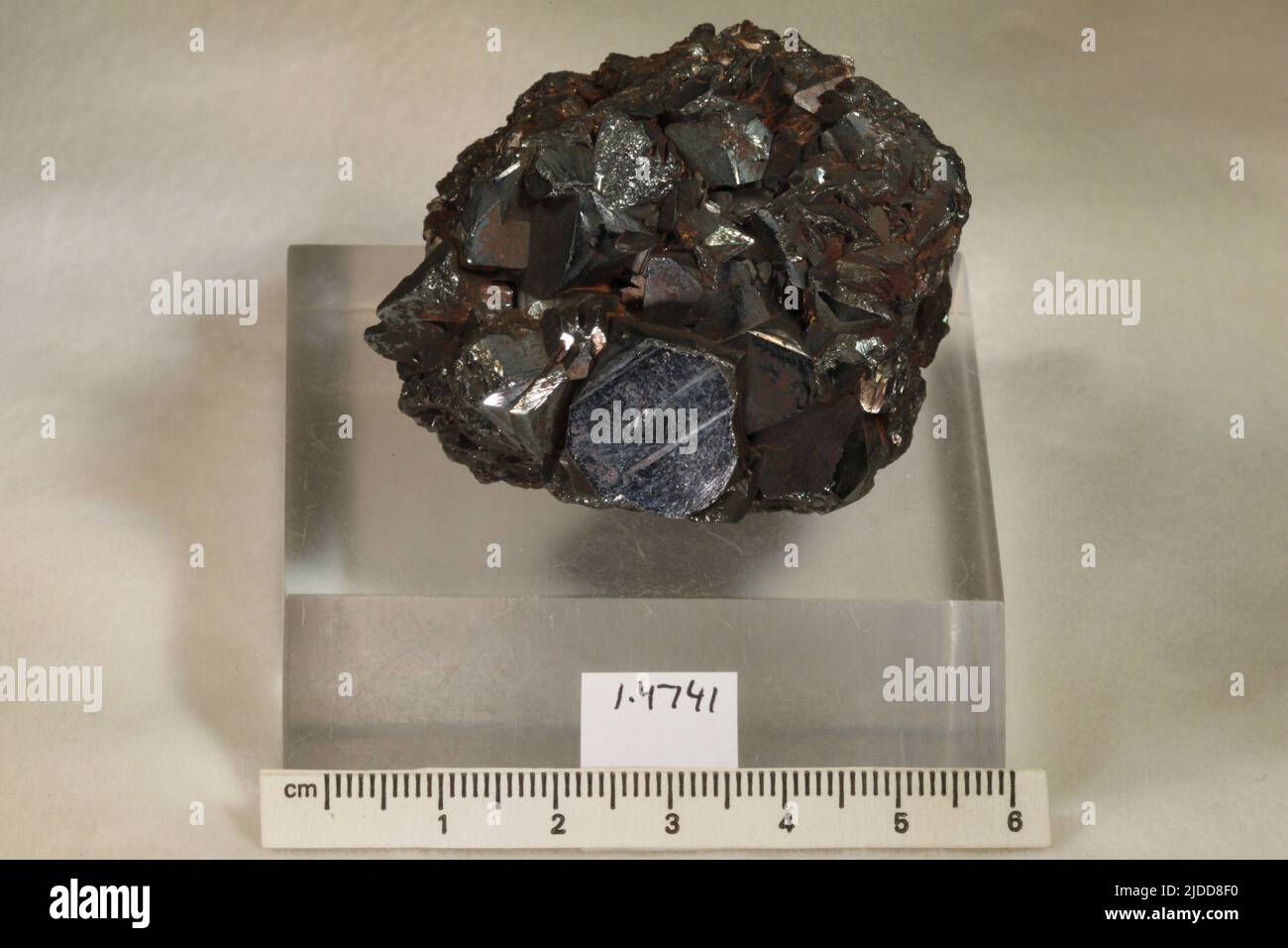 Hematite. minerals. Europe; Italy; Toscana Region; Elba Island Stock ...