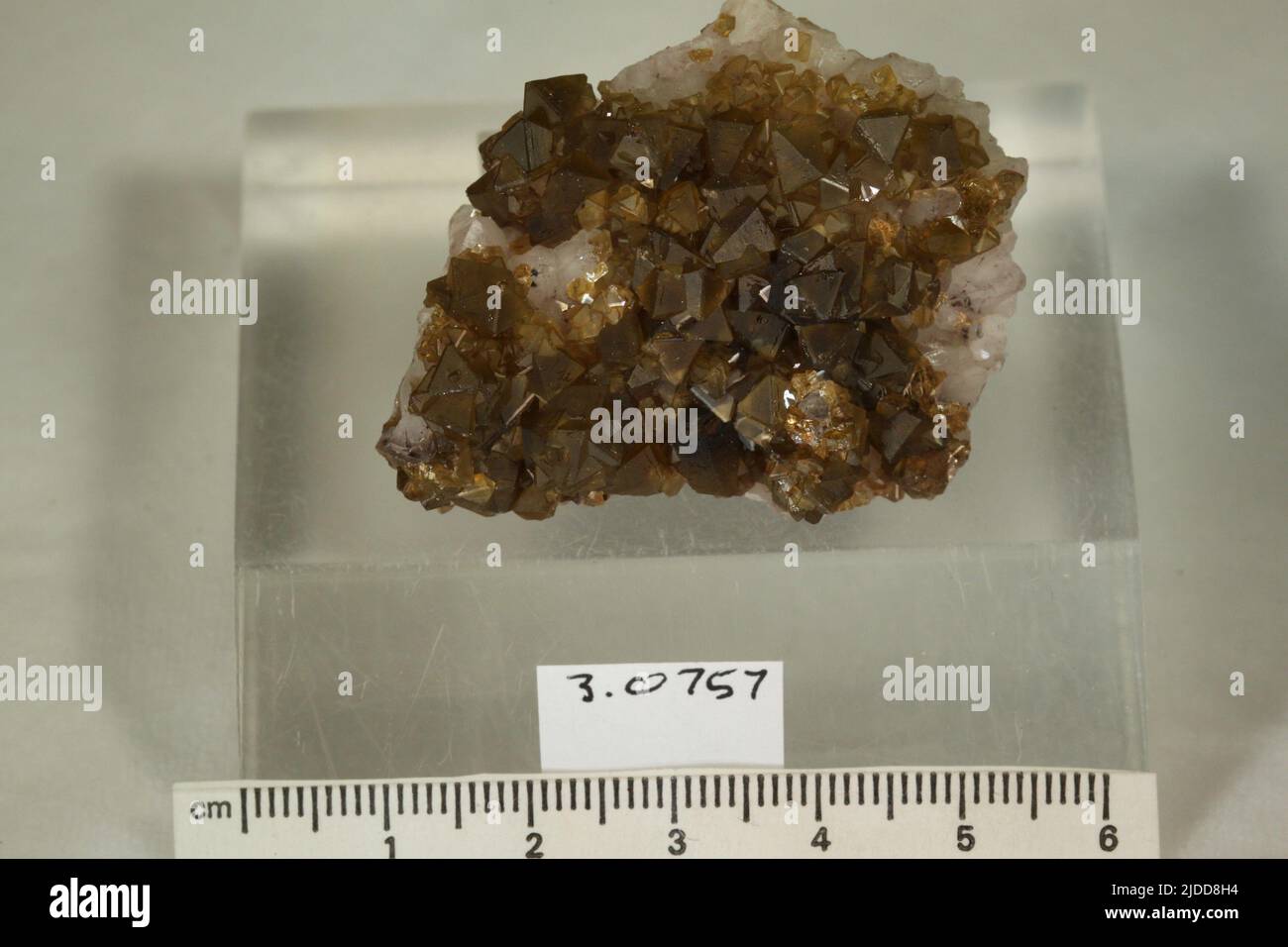 Siderite. minerals. Europe; England; Cornwall; Tincraft Mine Stock ...