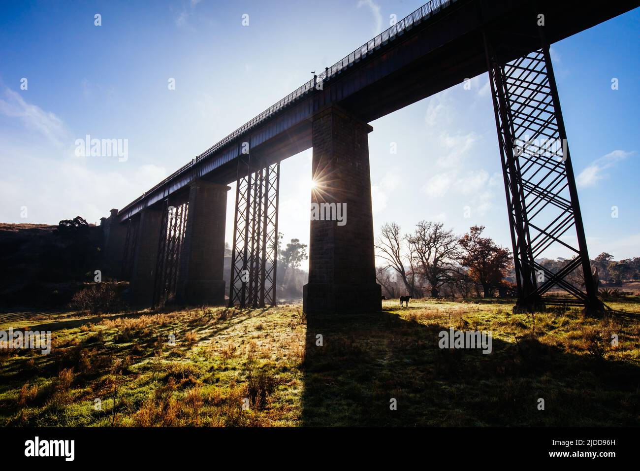 Taradale Railway Viaduct in Victoria Australia Stock Photo - Alamy