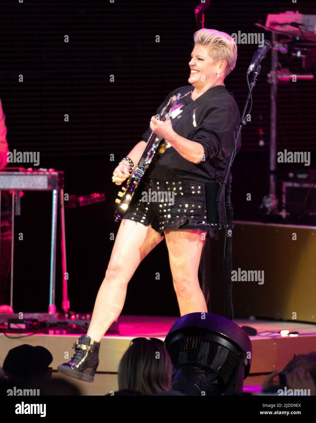 June 19, 2022, Noblesville, Indiana, USA: Natalie Maines of The Chicks ...