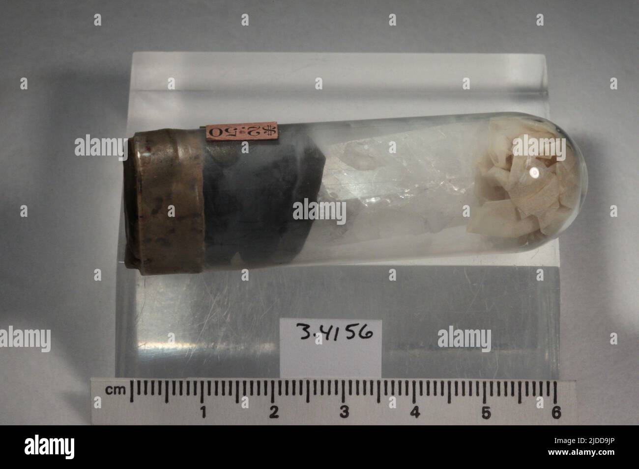 Kieserite. minerals. Europe; Germany; Hannover, Wathlingen Stock Photo ...