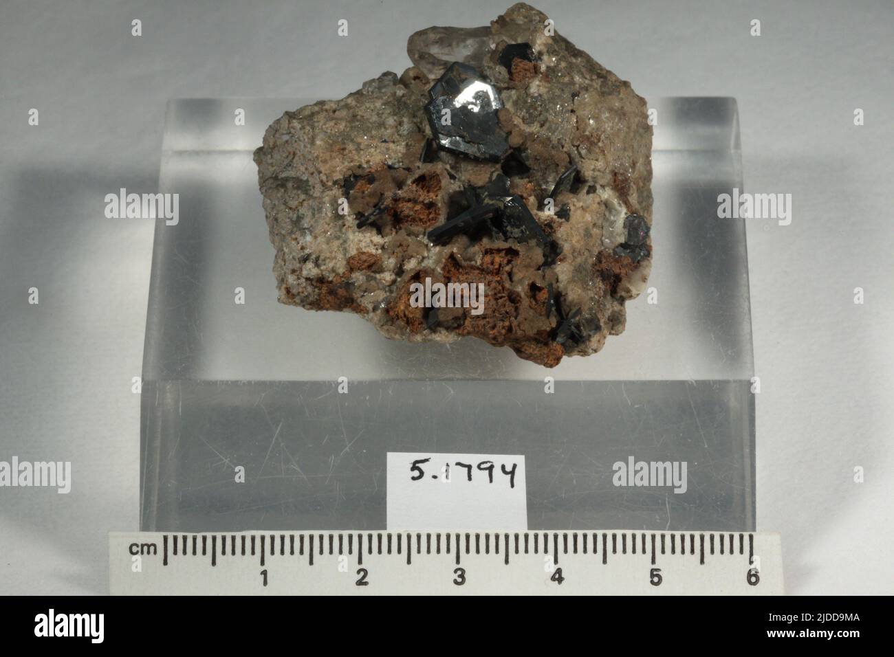 Hematite. minerals. Europe; Switzerland; Graubunden Canton; Tavetsch ...