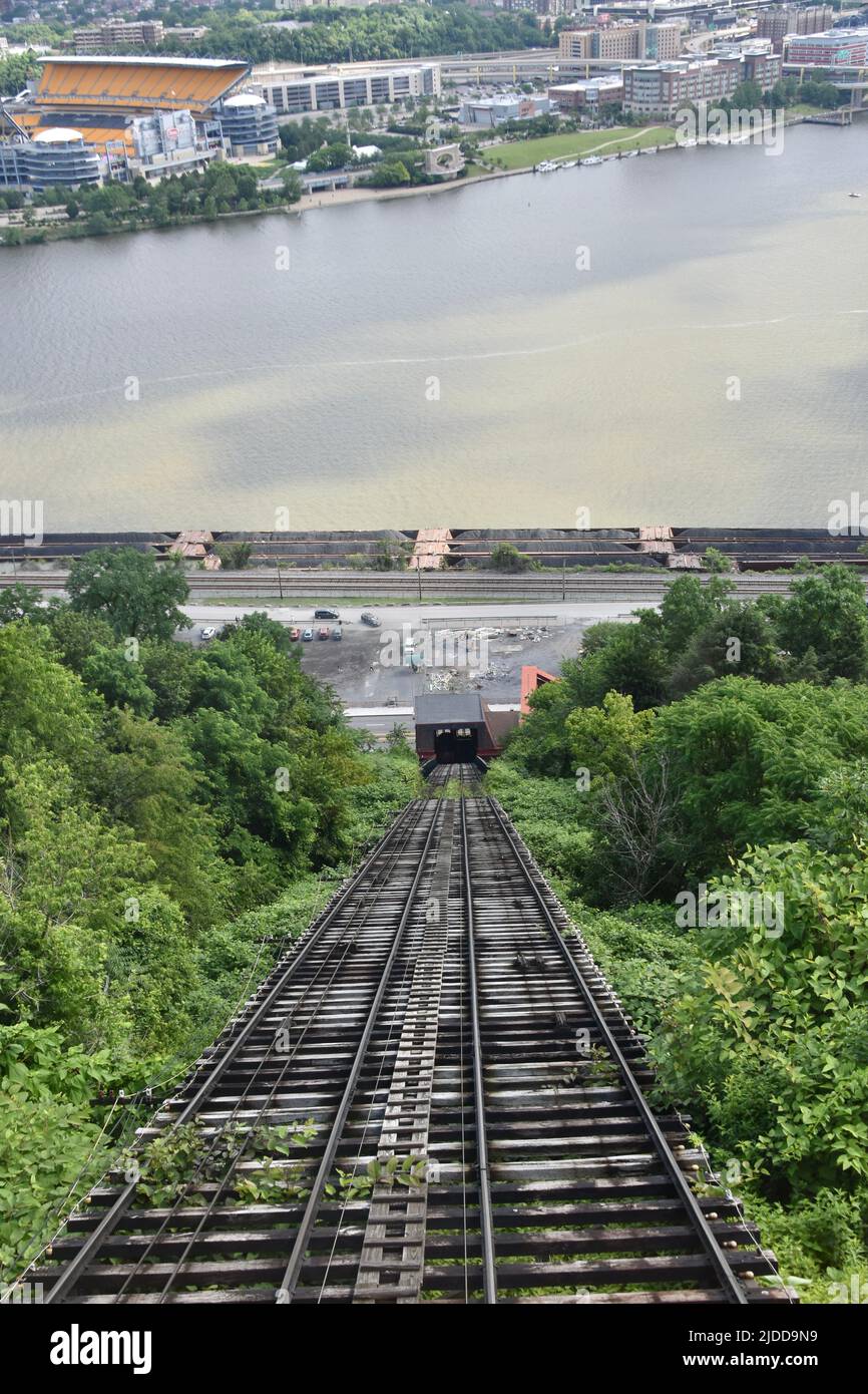 Duquesne Incline in Washington Heights, Pittsburgh Stock Photo - Alamy