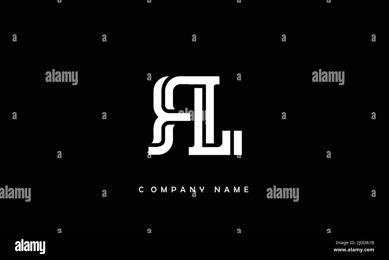 LR, RL Abstract Letters Logo Monogram Stock Vector Image & Art - Alamy