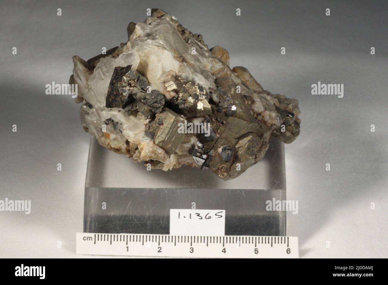 Natural pyrite crystal formation hi-res stock photography and images ...