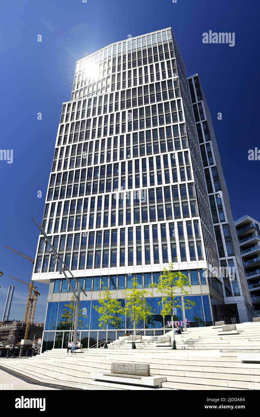 Office tower watermark hi-res stock photography and images - Alamy